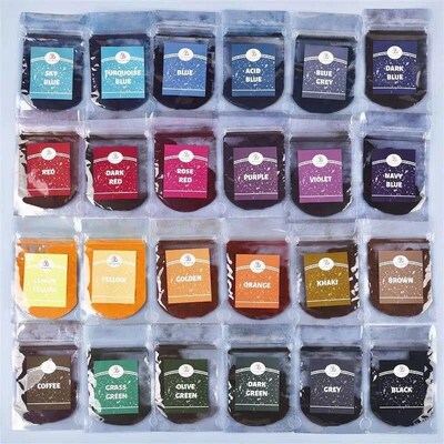 10g Powder Dye Fabric Dyes Textile Dyeing Garment Tie Dyeing