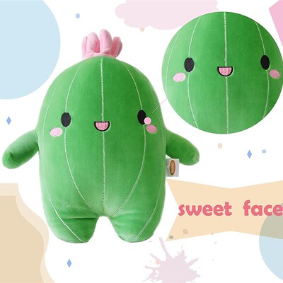 cactus toy plushy Fidget stuff animal toys卡通仙人掌毛绒玩具