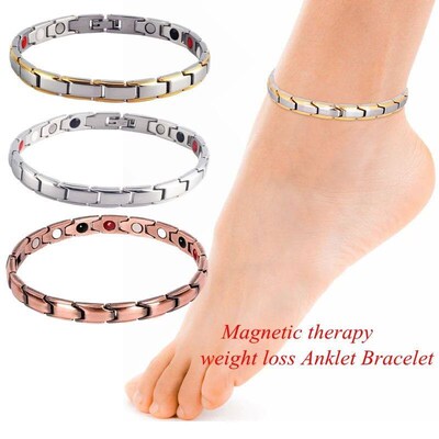 Magnetic Therapy Women Ankle Weight Loss Energy Slimming Ank