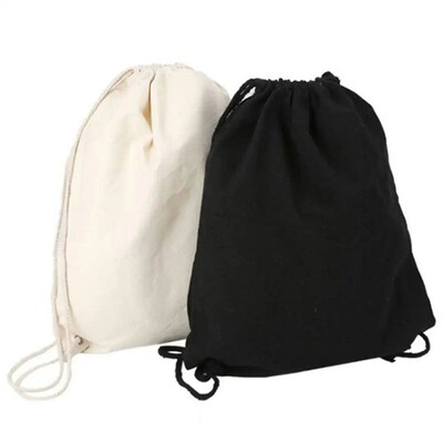 bag shoulders drawstring bundle pockets shopping student bac