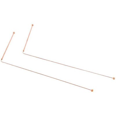 Copper Dowsing Rods - 99.9% Pure Copper 2PCS Divining Rods
