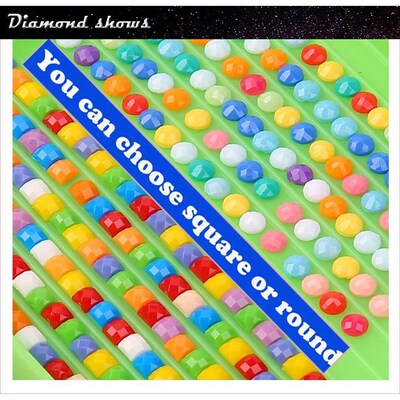 2024 New Diamond Painting Beautiful Sunset Scenery Full Roun