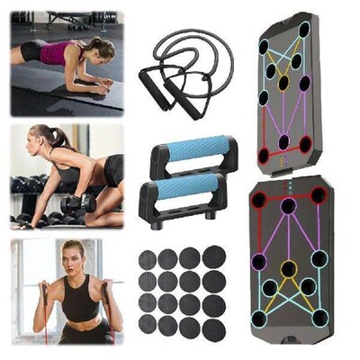 Folding Push-up Board Floor Push Up Handle Multi-Functional