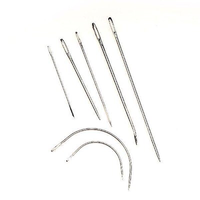 7Pcs Assorted Size and Shape Upholstery Sewing Hand Repair