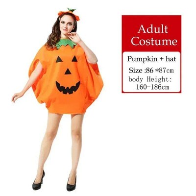 Halloween Gifts for Adults and Kids Pumpkin Costume Costume