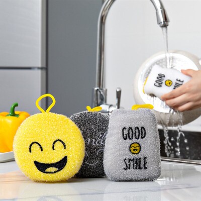 Scrub Kitchen Sponge Washing Dishes