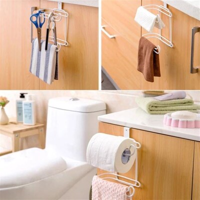 Toilet Tissue Paper Holder Shelf Bathroom kitchen Towel Roll