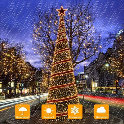 7M/12M/22/32M Solar Led Fairy Light Outdoor Festoon Led Wate
