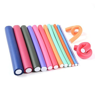 Lazy Rubber Curler Heatless NoHairDamage Styling Perm Tool f