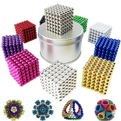 wholesale Magnet Metal Balls 5mm 216pcs/set Magnetic stick B