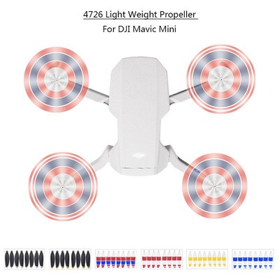 4pair Colorful Replacet Propeller for DJI Mavic Mini Drone 4