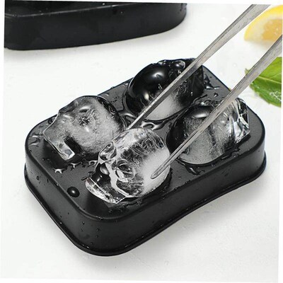 Silicone ice cube tray bar whiskey large square ice mold wit