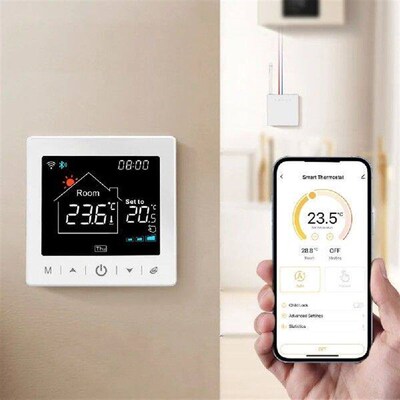 Smart Wireless Thermostat for Floor Heating  Mobile App