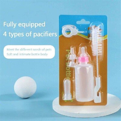 for Cat Feeding Bottle for Newborn Kittens Puppies Rabbits