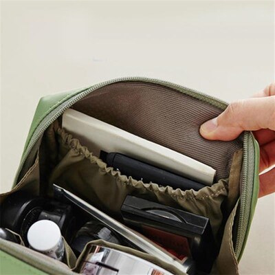 mini makeup bag female small portable hand-held makeup