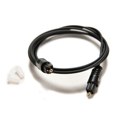 1m OD2.2mm Digital Optical Optic Fiber Toslink connect Audi