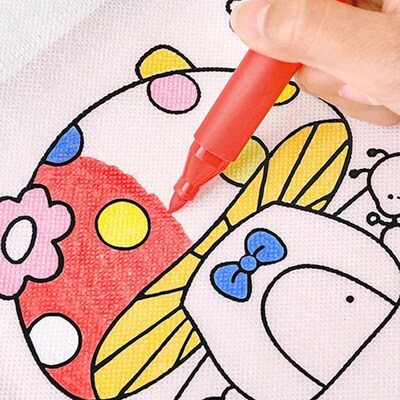 DIY Coloring Goodie Bags with Coloring Markers Party Gift Ba