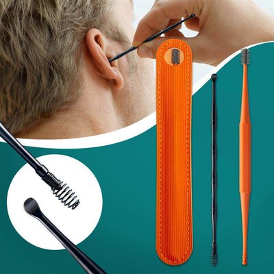 PCS Soft Silicone Earwax Remover Portable Ear Cleaner Stai