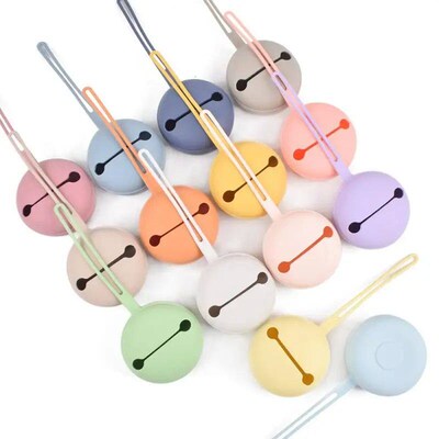 Baby Anti-drop Chain Pacifier Clips Chain Box Silicone Infan