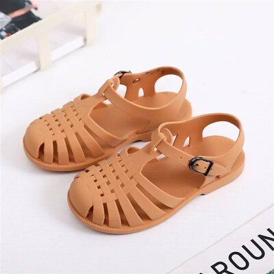 Childrens Soft-soled Openwork Breathable Sandals Boys and G