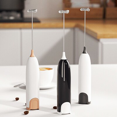 Mini Milk Frother Handheld Foam Maker For Lattes Whisk Coffe