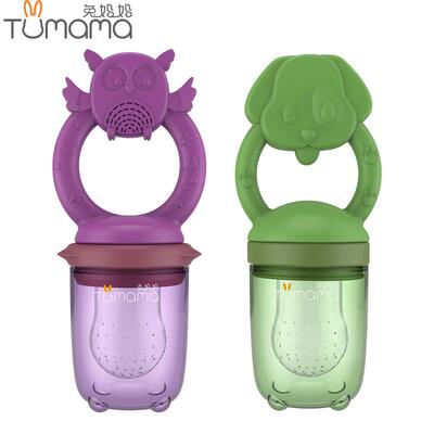 Baby Pacifier Fresh Food Meat Fruit Feeder Baby Nippl