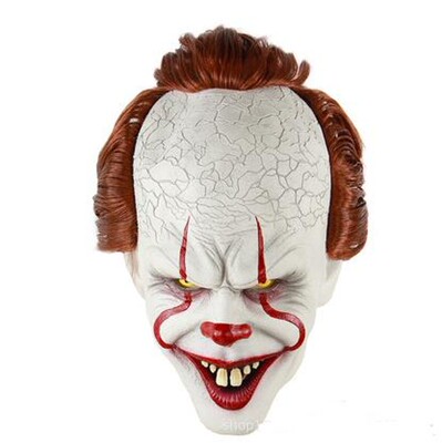 Stephen Kings It Mask Pennywise Horror Clown Joker Mask