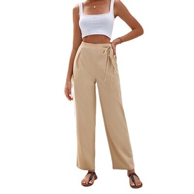 Highwaist Purecolor Cord2025 Highwaist Purecolor Cord Palazz