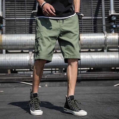 Large Size Summer Tooling orts Mens New INS tendy Cotton Sp