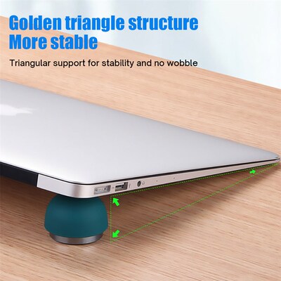 Mini Laptop Stand Protable Mushroom Magnetic Holder Foldable
