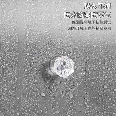 No-drill sliding door handle, adhesive stick-on handle for s