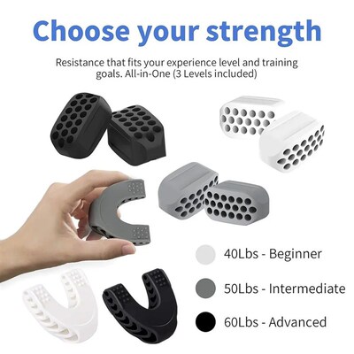 Jaw Exerciser Neck Toning Jawline Exercise Face Muscle Train