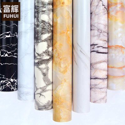 imitatoon Marble Sticker Self-adhesive Wallpaper Kitchen Wat