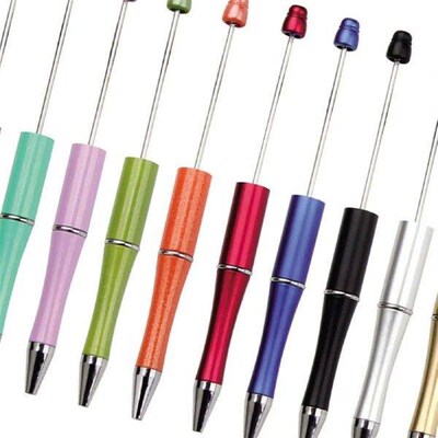 Assorted Bead Pen Bead Pens Novelty Writing Pen for