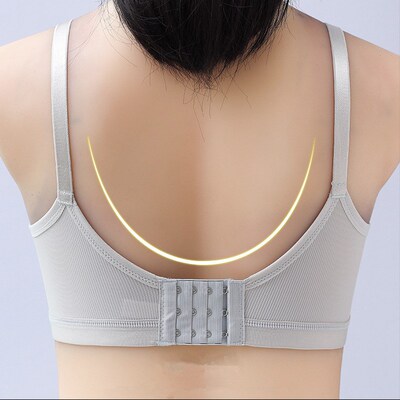 1/3PCS Women Plus Size Maternity Nursing Feeding Bra Pregnan