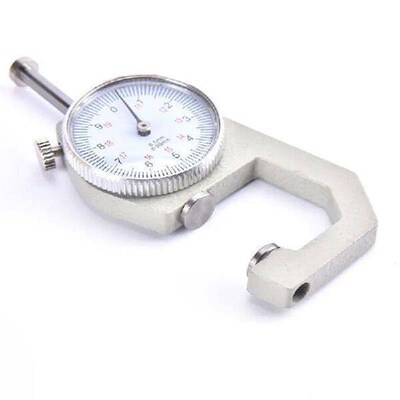 0-10mm Dial Thickness Gauge Leather Paper Thickness Meter