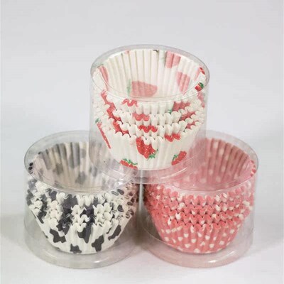 100PCS Muffins Cake Paper Cups Cupcake Wrappers Baking Cups
