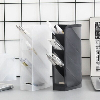 Slanting insert brush pot creative fashion ins students