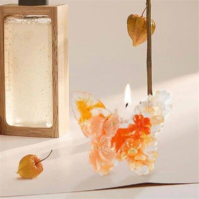 54HD 5 Pcs Silicone Mould Butterfly Molds Epoxy Resin Molds