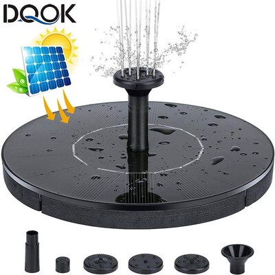 Mini Solar Water Fountain Pool Pond Waterfall Fountain Garde