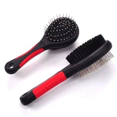 Double-Side Pet Comb Clean Brush Cat Dog Dematting Comb For