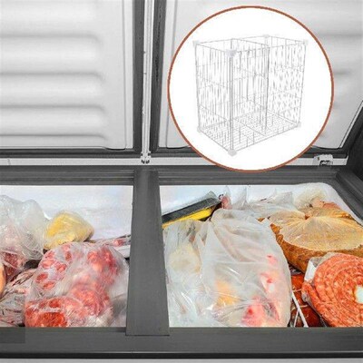 Freezer Divider Rack Bins Chest Organizer Mini Fridge