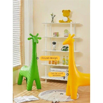 Giraffe Plastic Benches Design Animal Childrens Chair