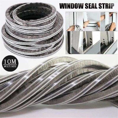 Hairy Seal Brush Pile Door Window Sliding Weather Strip