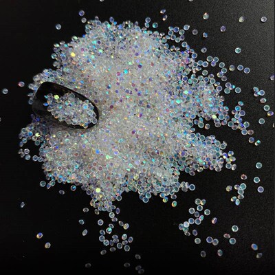1440PCS Pixie Crystal&AB Rhinestones Glitter Manicure Glass