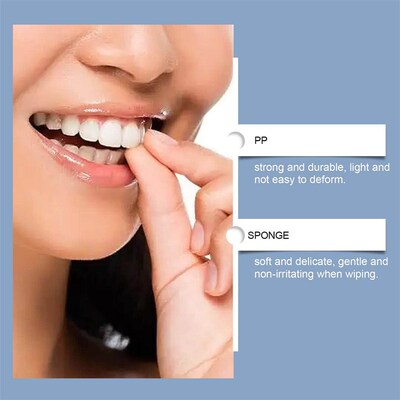 Oralhoe Sponge Tooth Cleaner - Gently cleans oral stains and