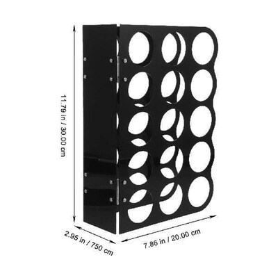 Vinyl Storage Rack Acrylic Craft Paper Coil Display Stand