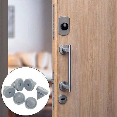 【Flash-Deal!】Pack Of 100 Rubber Door Hinge Silencers, 1/2