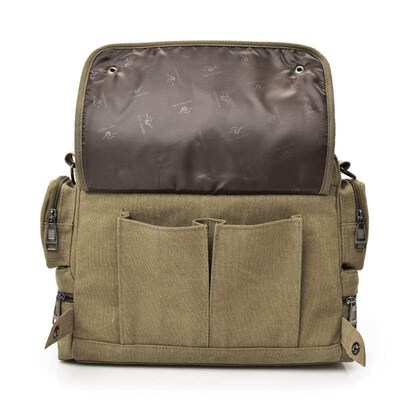 Multi-compartment Canvas Mens Bag Fashion Mens Shoulder Ba