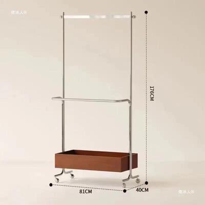 不锈架YDP钢挂衣衣架帽衣帽落地移动收纳衣架艺术室家用卧简约